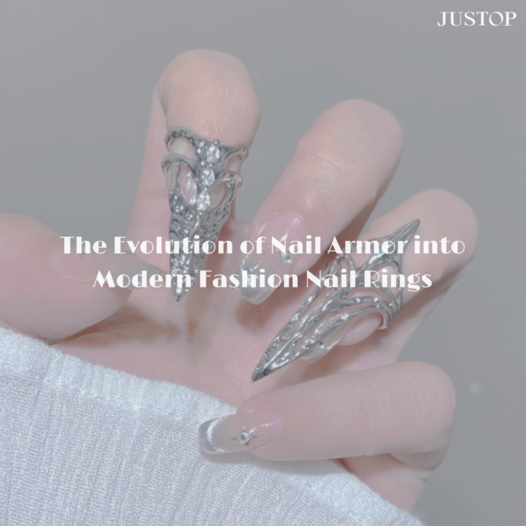 The Evolution of Nail Armor into Modern Fashion Nail Rings - Justop ...